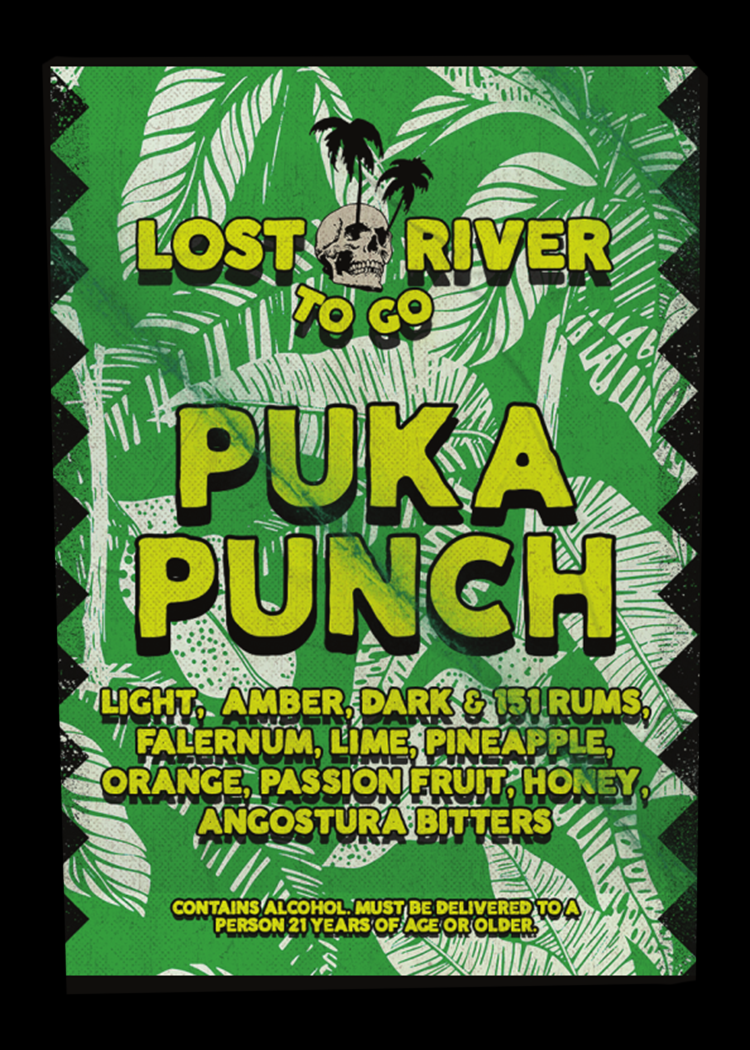 Puka Punch To-Go | Lost River